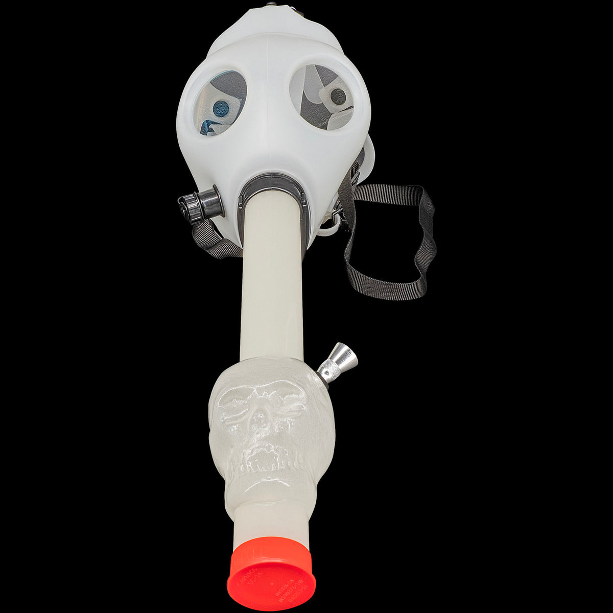 JM Enterprises Acrylic Glow In The Dark Skull Diffuser Gas Mask – LA Pipes