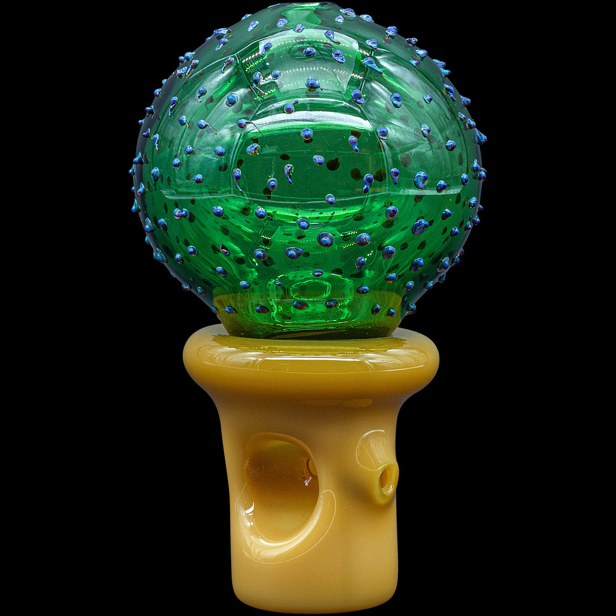 "Peyote" Cactus Glass Pipe – LA Pipes