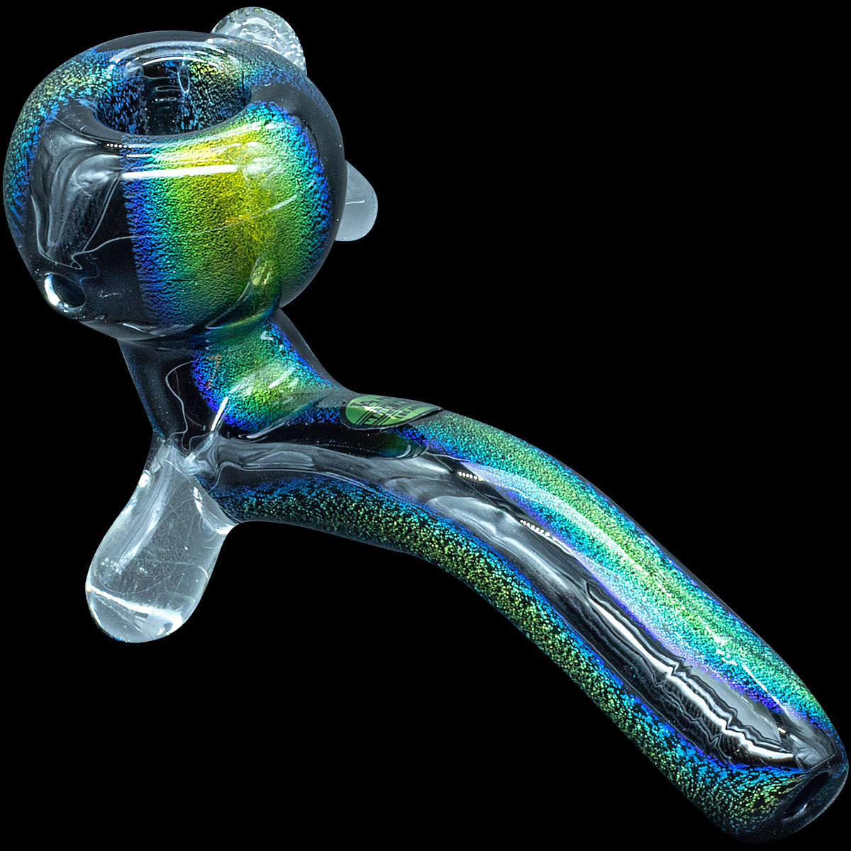 "Supernova" Full Dichroic Sherlock Pipe – LA Pipes
