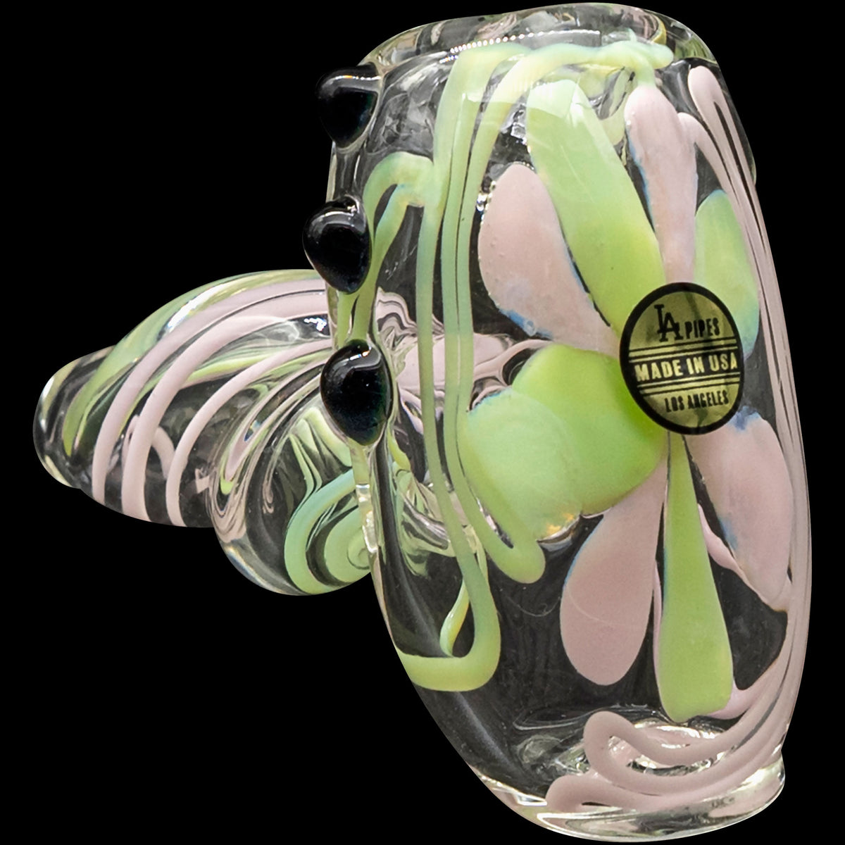 "Bubble Gum Twist" Hammer Pipe – LA Pipes