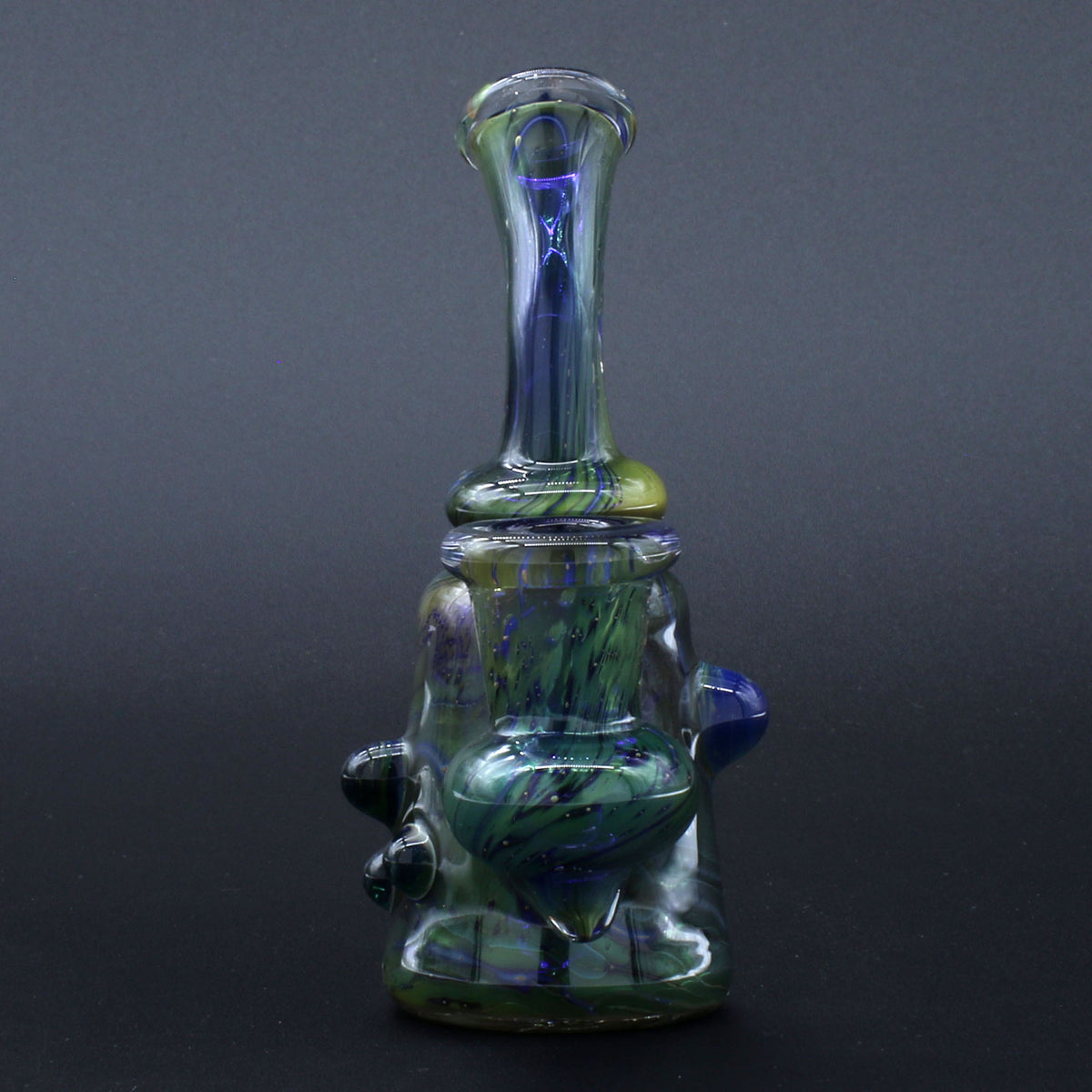 Clayball Glass "Dichroic Dreams" Heady Sherlock Dab Rig – LA Pipes