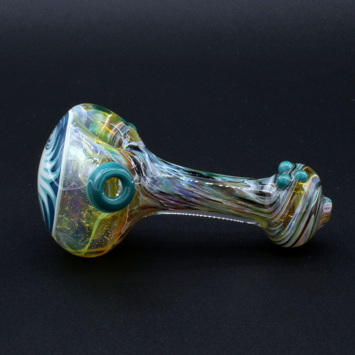 Clayball Glass "Duality Nebula" Heady Hand-Pipe – LA Pipes